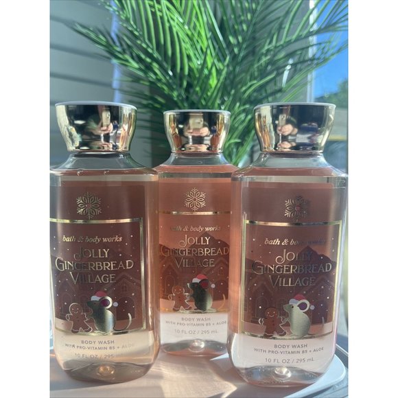 Bath & Body | Bath Body Works Jolly Gingerbread Village Shower Gel ...